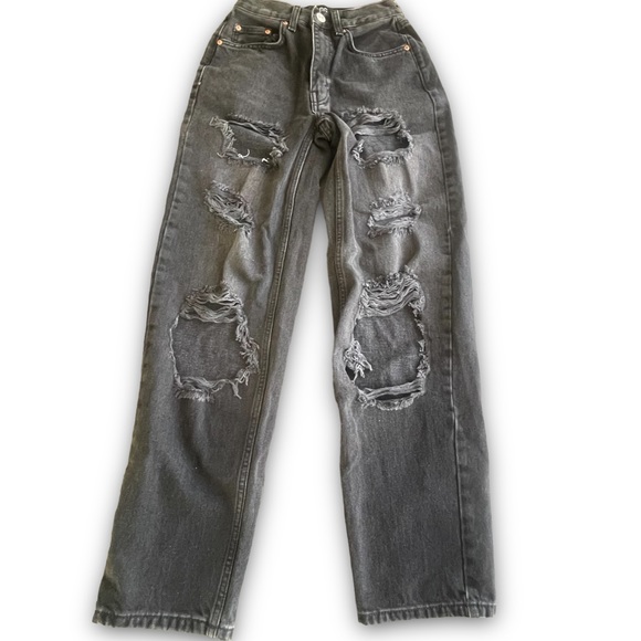 BDG | Jeans | Urban Outfitters Bdg Black High Rise Baggy Petite ...